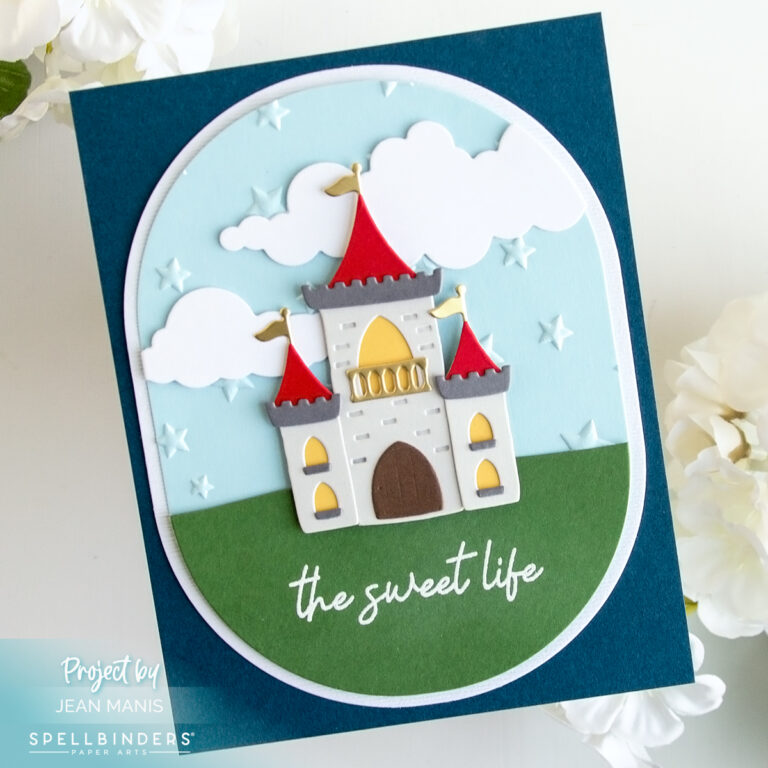 Spellbinders | Castle Card Scene - Right as Rain
