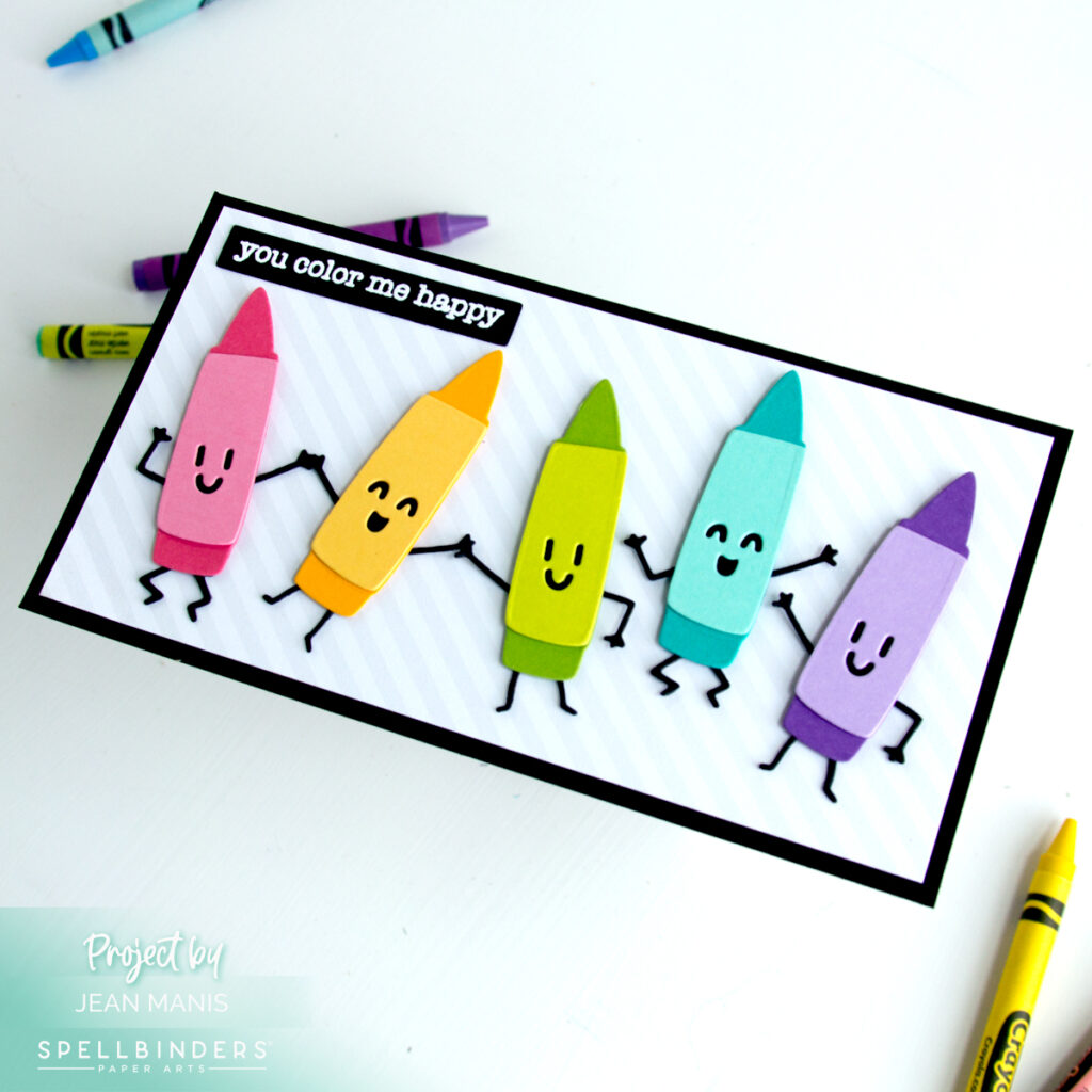 Cheerful Crayon Card with Caboodle Set - Right as Rain