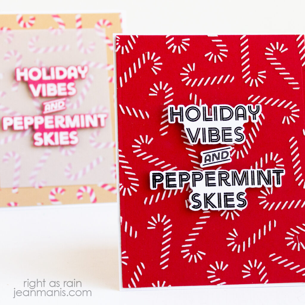 Hero Arts | Candy Cane Collection - Right as Rain