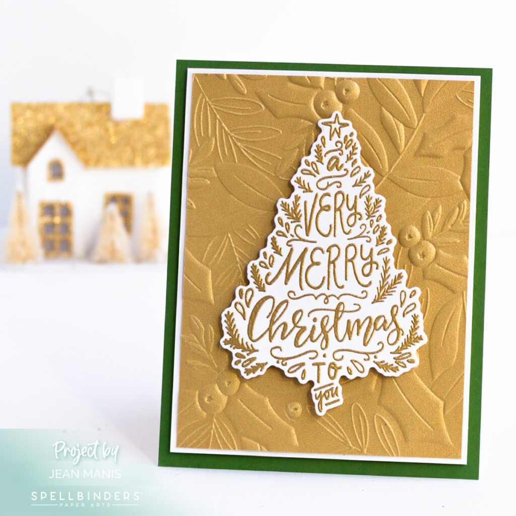 Spellbinders | CAS Elegant Christmas Tree - Right as Rain