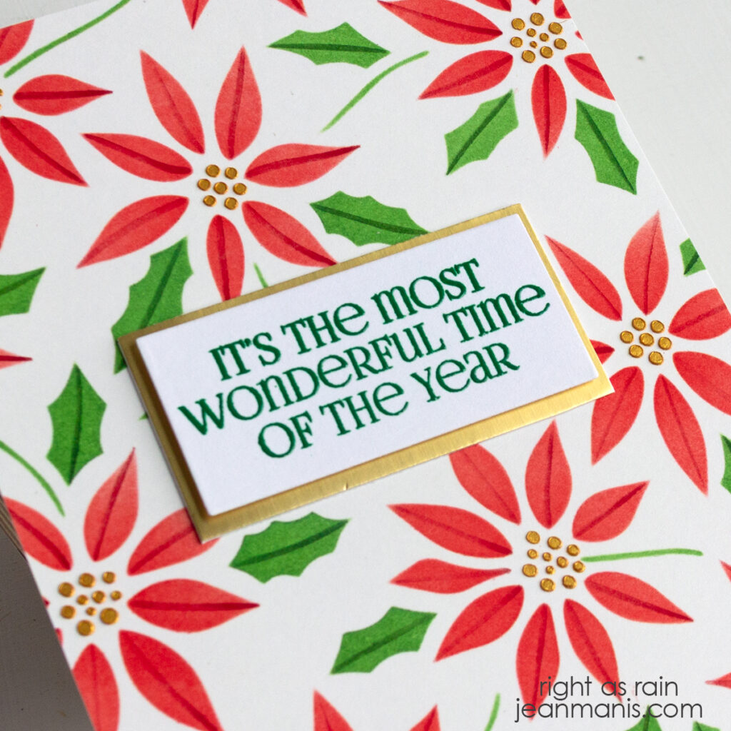 Right as Rain - Cardmaking and Scrapbooking with Jean Manis