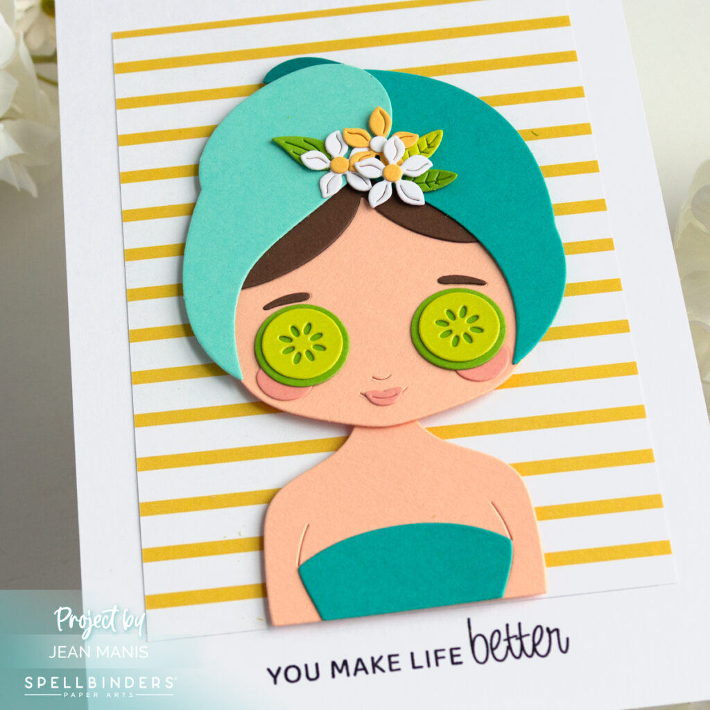 Spellbinders | Spa Day Card - Right as Rain